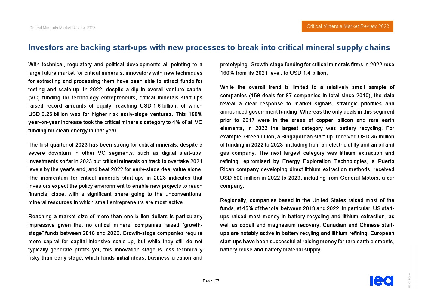 IEA：2023年关键矿产市场报告 | 互联网数据资讯网-199IT | 中文互联网数据研究资讯中心-199IT