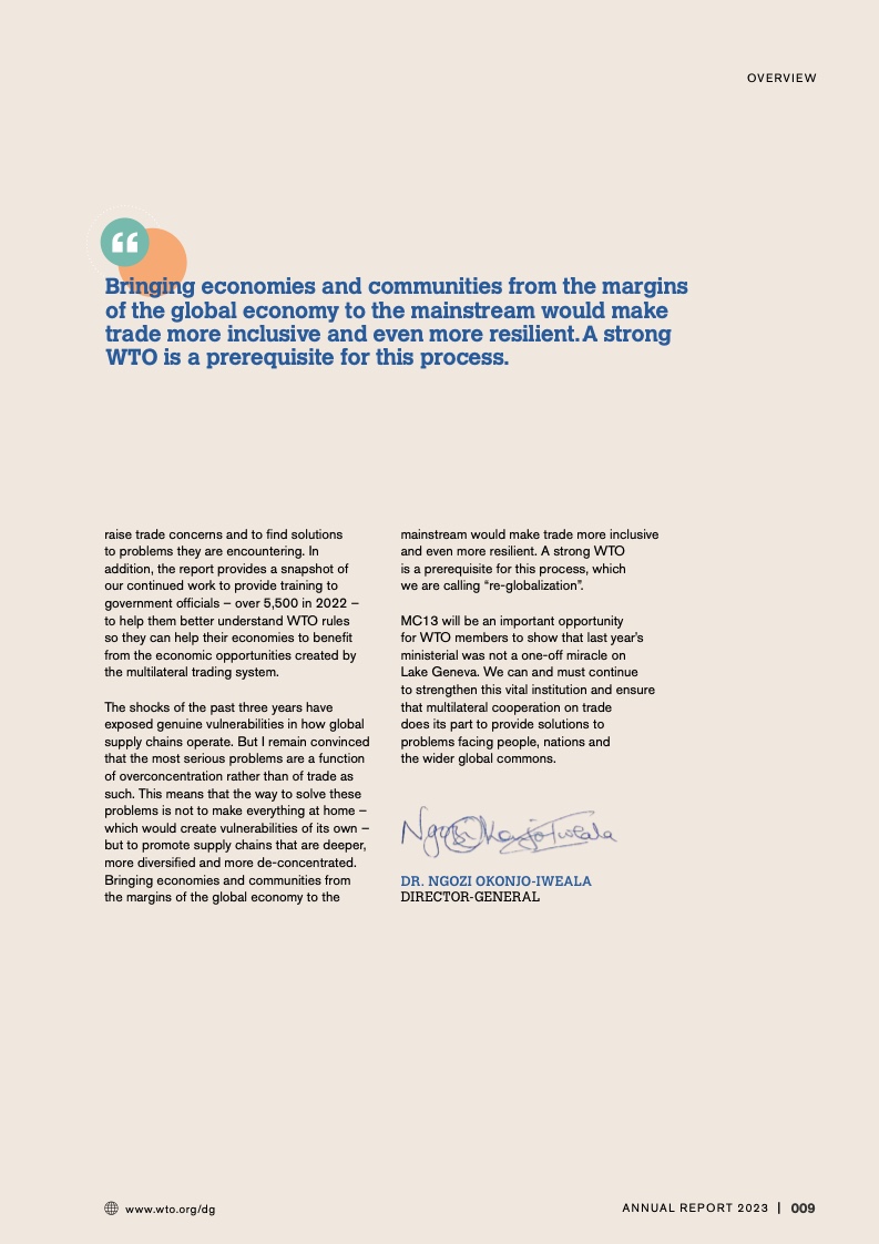 WTO：2023年年度世界贸易组织报告 | 互联网数据资讯网-199IT | 中文互联网数据研究资讯中心-199IT