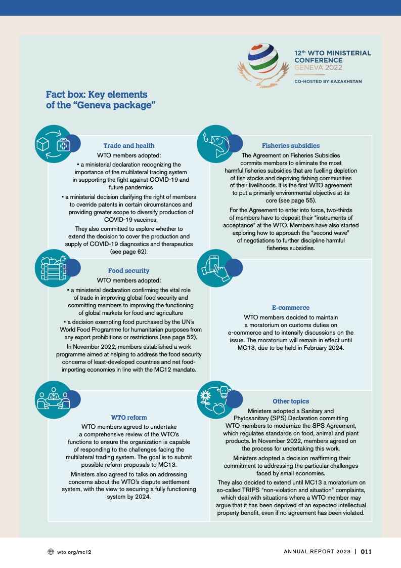 WTO：2023年年度世界贸易组织报告 | 互联网数据资讯网-199IT | 中文互联网数据研究资讯中心-199IT