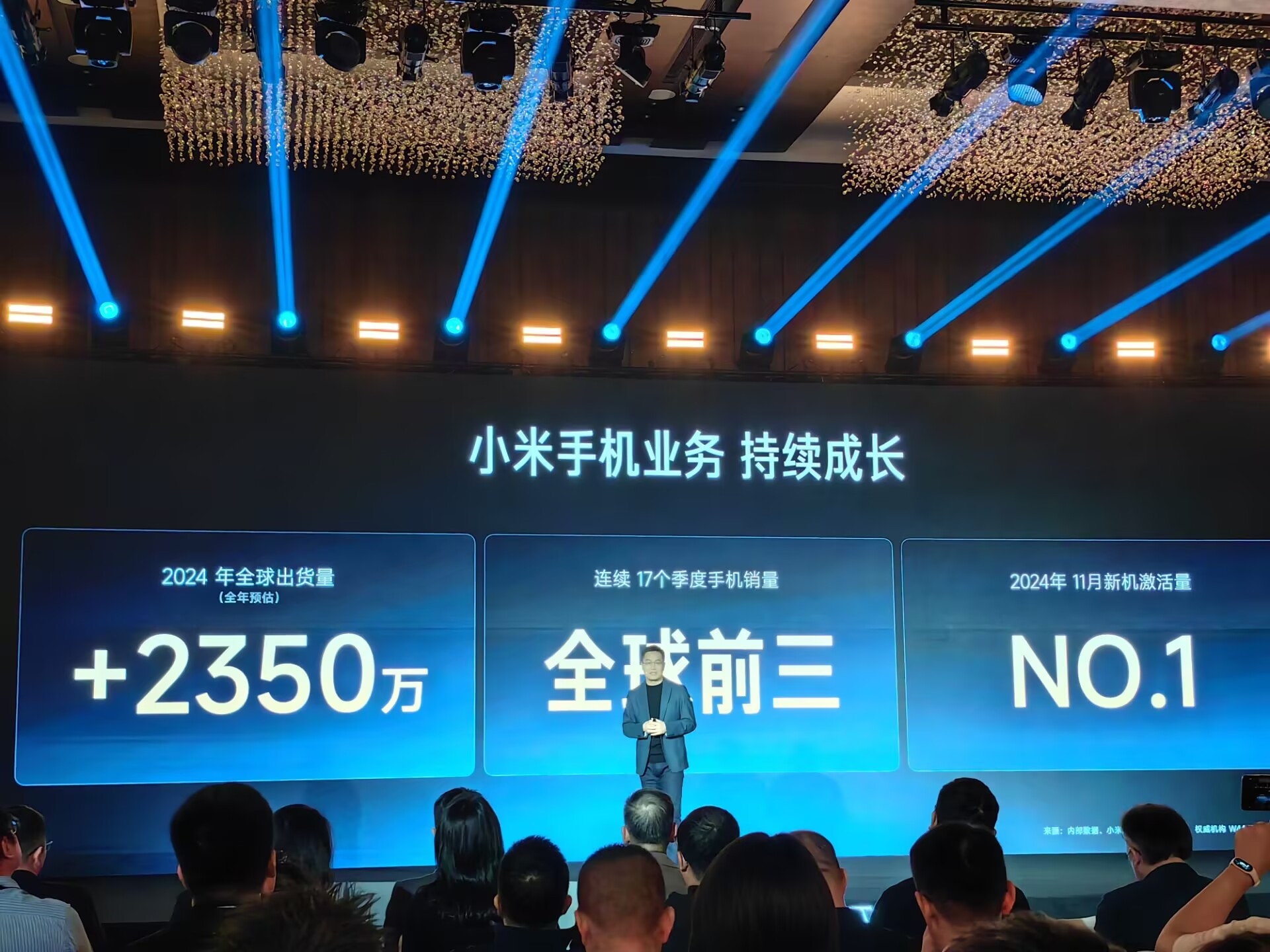 小米集团：2024年小米手机全球出货量预估将达1.7亿台 同比提升16% | 互联网数据资讯网-199IT | 中文互联网数据研究资讯中心-199IT