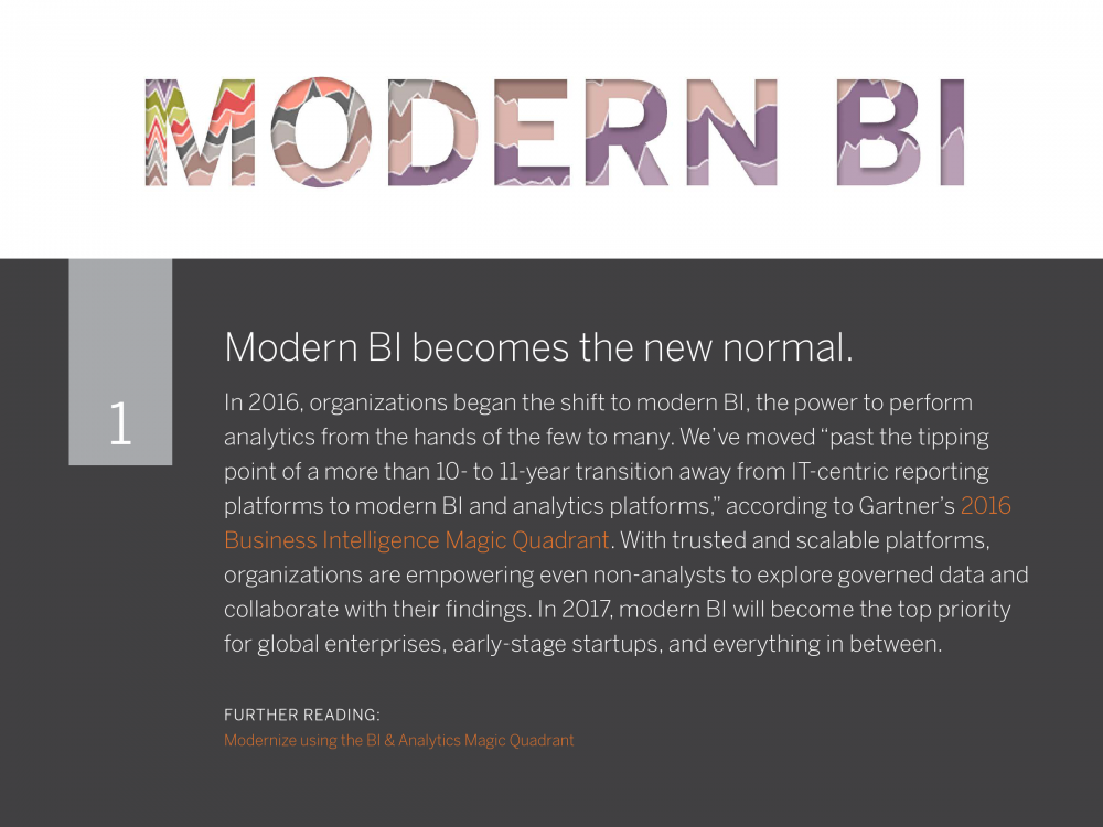 Tableau：2017年十大商业智能(BI)趋势白皮书 | 互联网数据资讯网-199IT | 中文互联网数据研究资讯中心-199IT