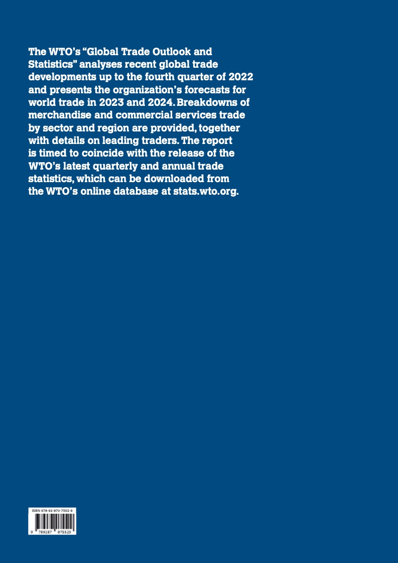 WTO：全球贸易展望和统计报告（2023年4月） | 互联网数据资讯网-199IT | 中文互联网数据研究资讯中心-199IT