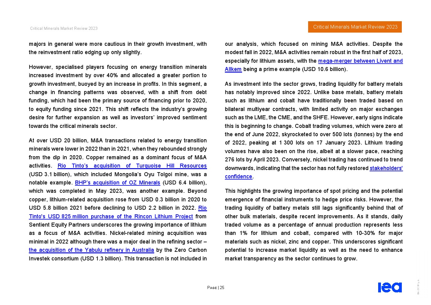 IEA：2023年关键矿产市场报告 | 互联网数据资讯网-199IT | 中文互联网数据研究资讯中心-199IT