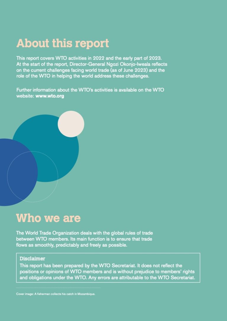 WTO：2023年年度世界贸易组织报告 | 互联网数据资讯网-199IT | 中文互联网数据研究资讯中心-199IT