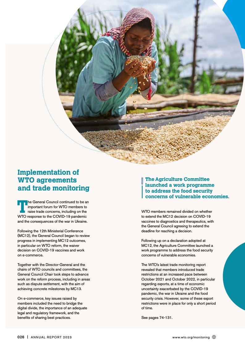 WTO：2023年年度世界贸易组织报告 | 互联网数据资讯网-199IT | 中文互联网数据研究资讯中心-199IT