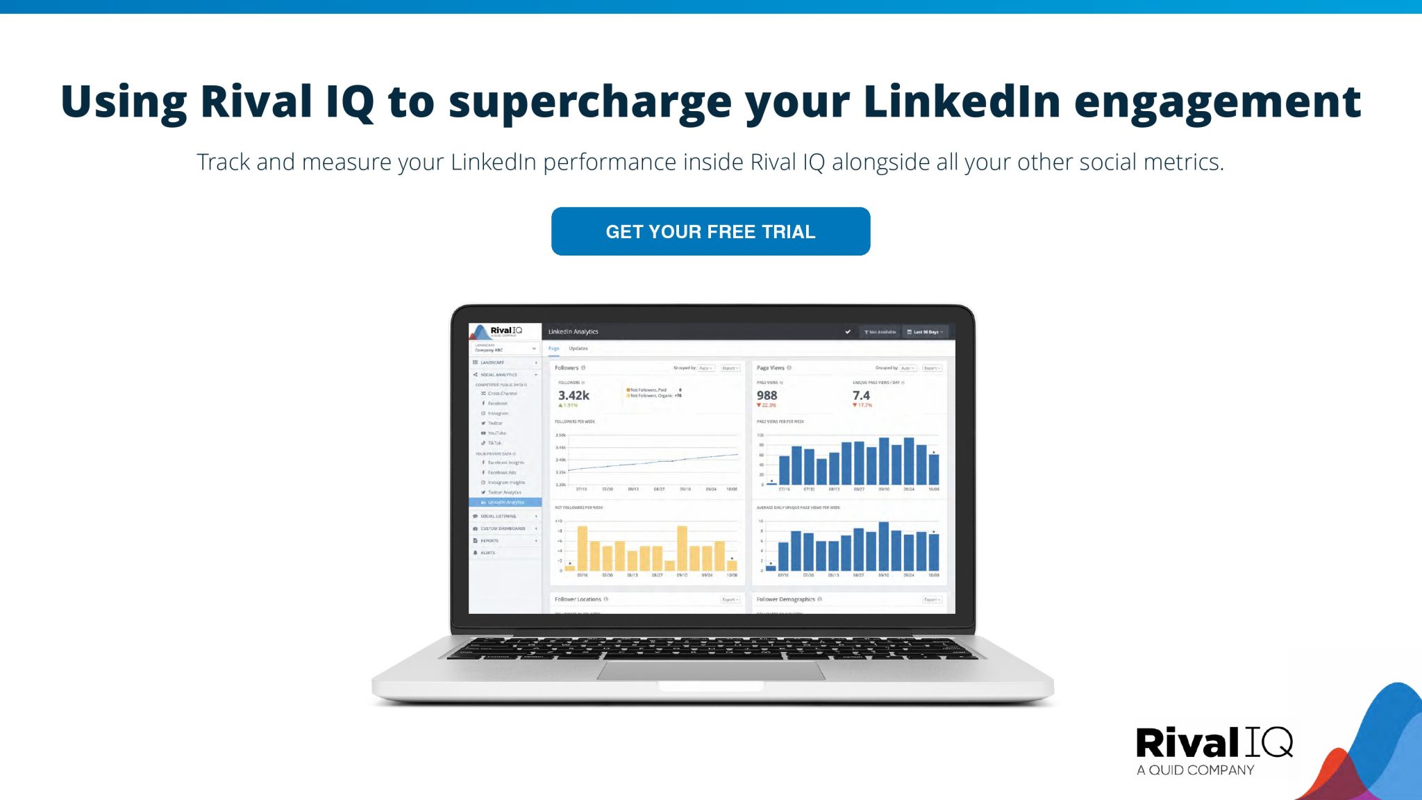 RivalIQ：2023年领英基准报告 | 互联网数据资讯网-199IT | 中文互联网数据研究资讯中心-199IT