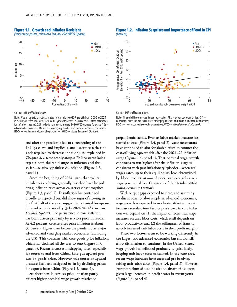 IMF：2024年10月世界经济展望报告 | 互联网数据资讯网-199IT | 中文互联网数据研究资讯中心-199IT