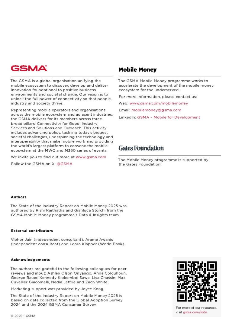 GSMA：2025年全球移动支付行业报告 | 互联网数据资讯网-199IT | 中文互联网数据研究资讯中心-199IT