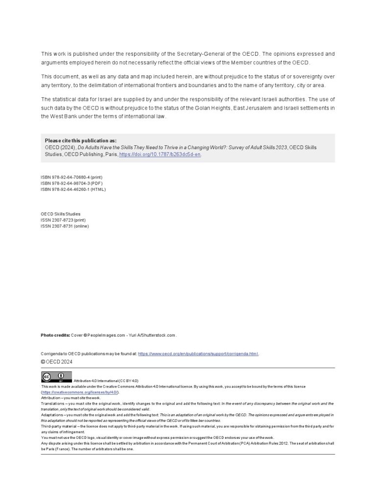 OECD：2023年成人技能调查报告 | 互联网数据资讯网-199IT | 中文互联网数据研究资讯中心-199IT