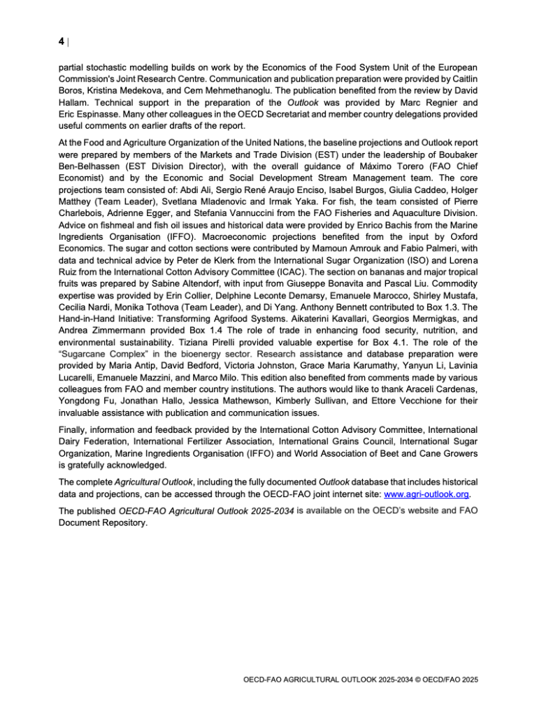 OECD&FAO：2025-2034年农业展望报告 | 互联网数据资讯网-199IT | 中文互联网数据研究资讯中心-199IT